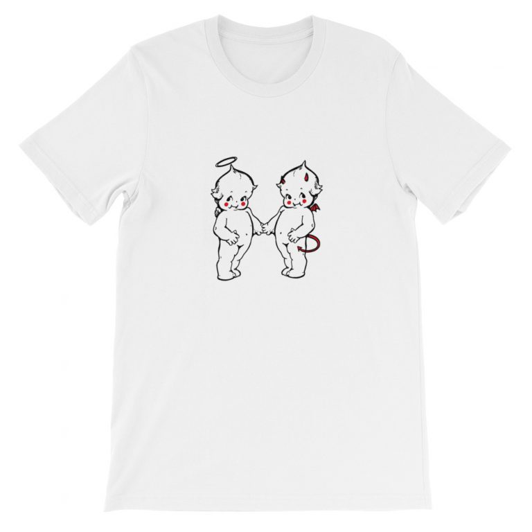 Angel and Devil Baby T-Shirt - Clothpedia